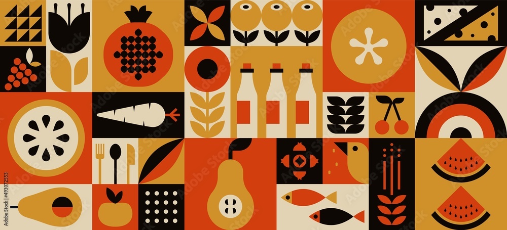 Geometric Art Food EXQUISITE EDIBLE GEOMETRY OBSERVATIONS NOW