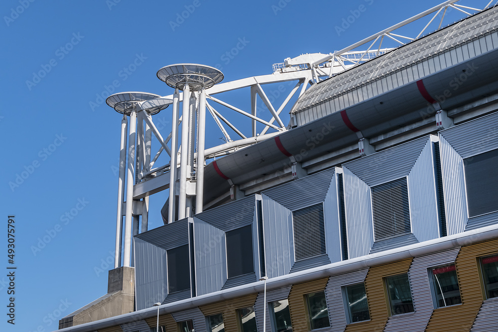 Amsterdam Arena (Johan Cruyff ArenA) stadium - largest stadium in ...