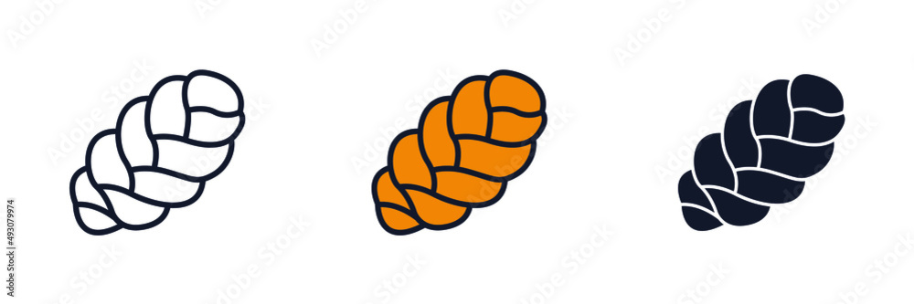 challah icon symbol template for graphic and web design collection logo ...