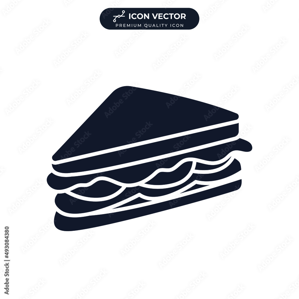 sandwich icon symbol template for graphic and web design collection ...