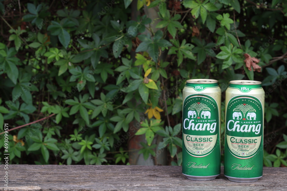 Chiang Mai Thai 2021 August 11 A popular alcoholic beverage in Thailand ...