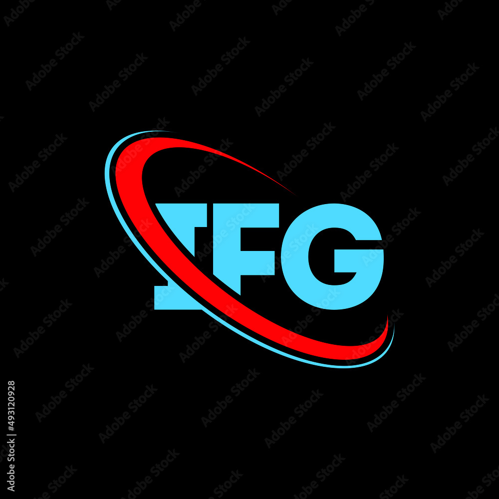 IFG logo. IFG letter. IFG letter logo design. Initials IFG logo linked ...