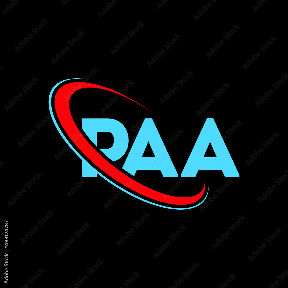 PAA logo. PAA letter. PAA letter logo design. Intitials PAA logo linked ...