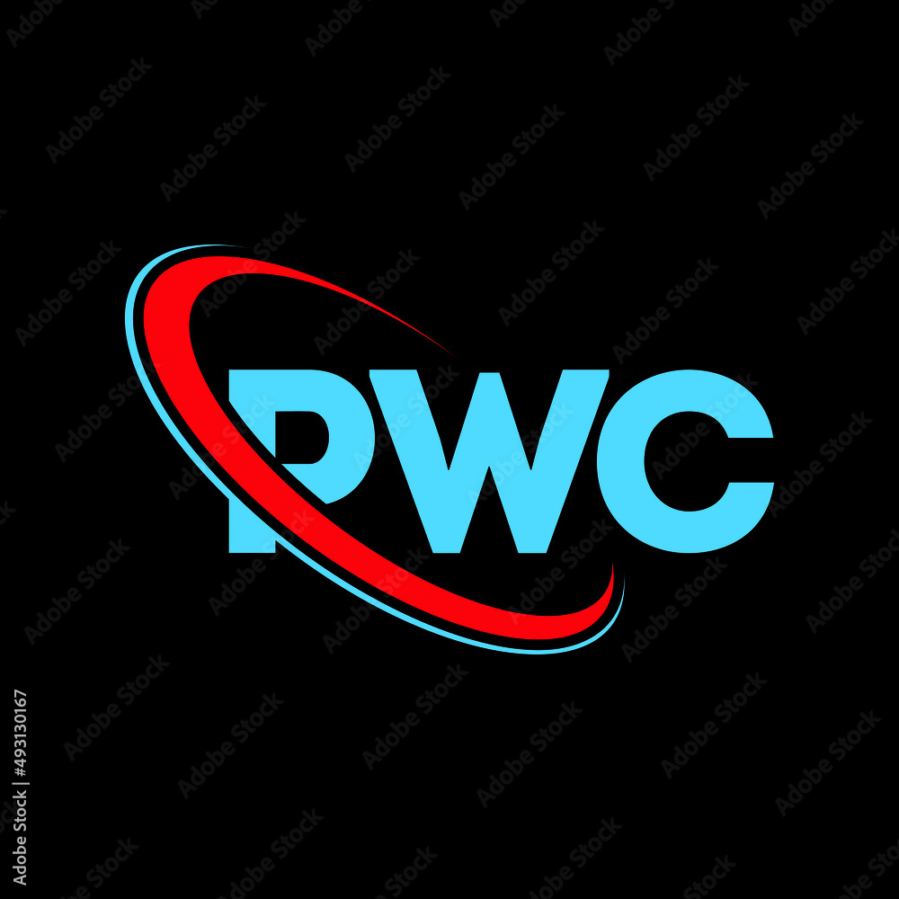Vetor de PWC logo. PWC letter. PWC letter logo design. Initials PWC ... Vetor de PWC logo. PWC letter. PWC letter logo design. Initials PWC ...