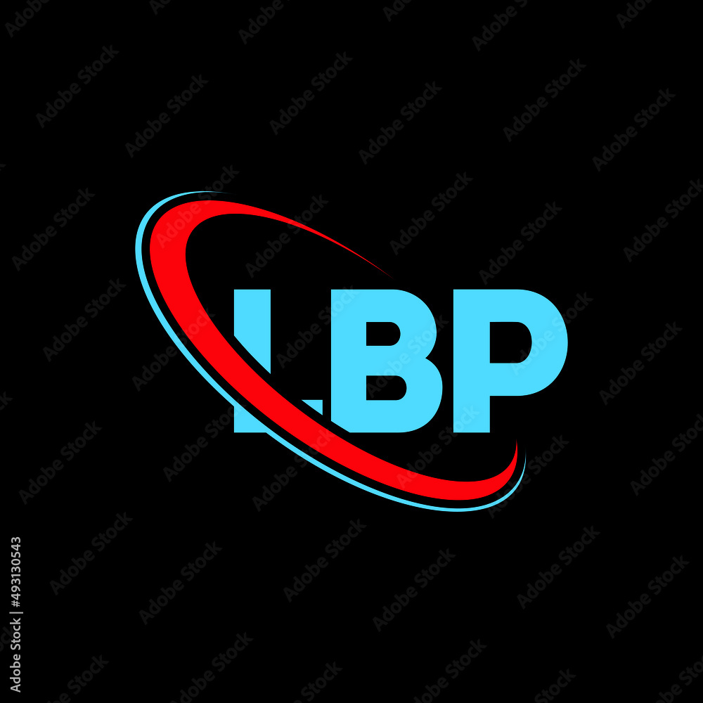 LBP logo. LBP letter. LBP letter logo design. Intitials LBP logo linked ...