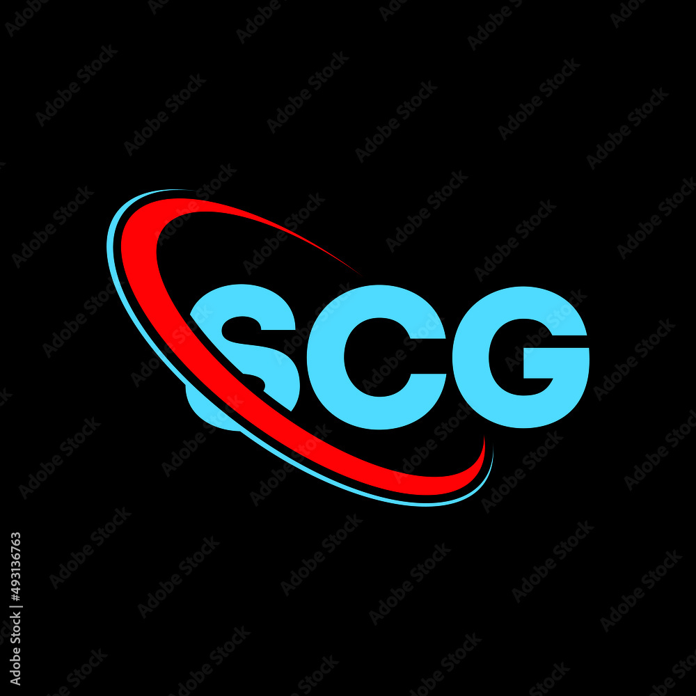 SCG logo. SCG letter. SCG letter logo design. Intitials SCG logo linked ...