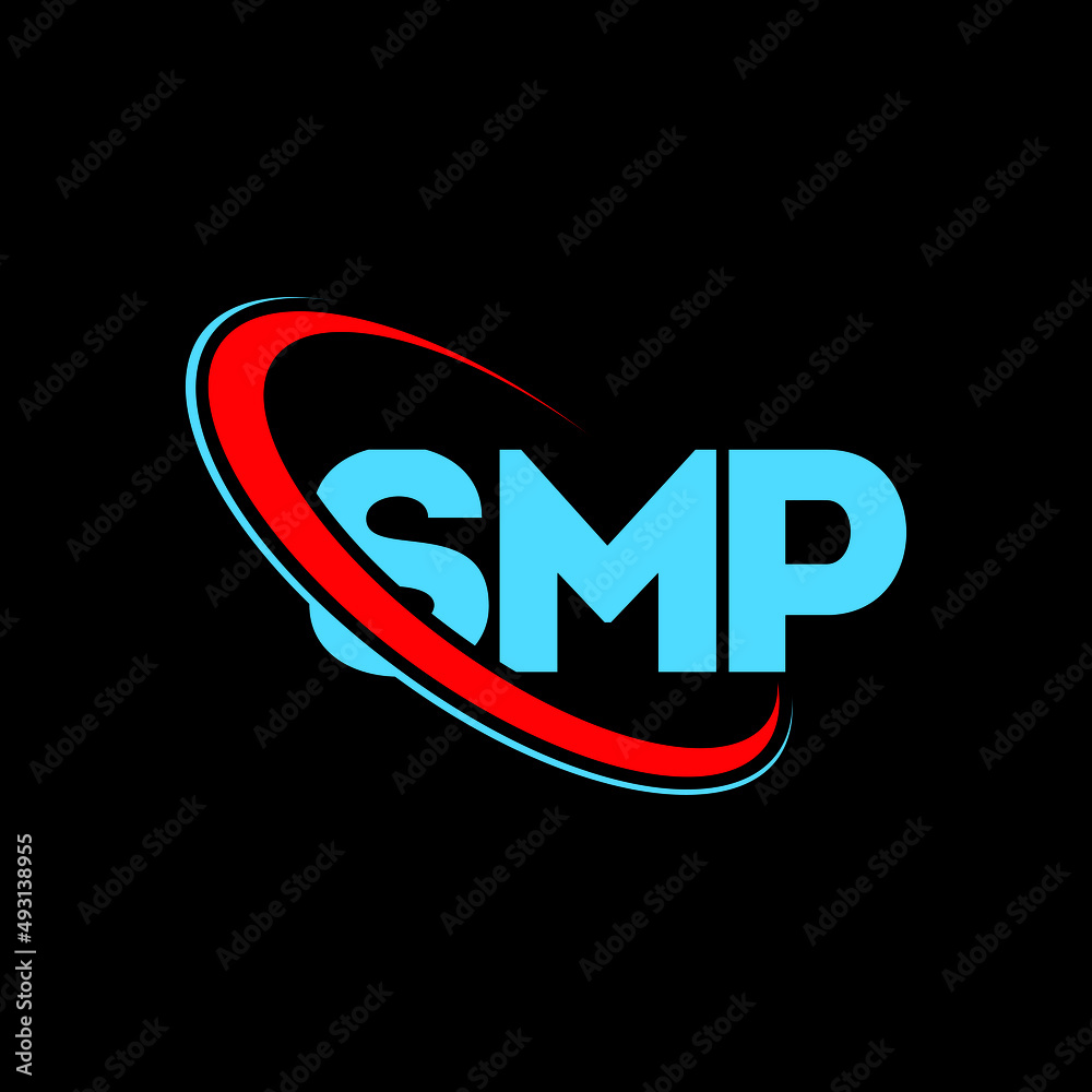 SMP logo. SMP letter. SMP letter logo design. Initials SMP logo linked ...