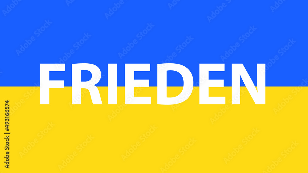 FLAG OF UKRAINE WITH THE PHRASE WELCOME UKRAINIANS IN Stock Vector ...