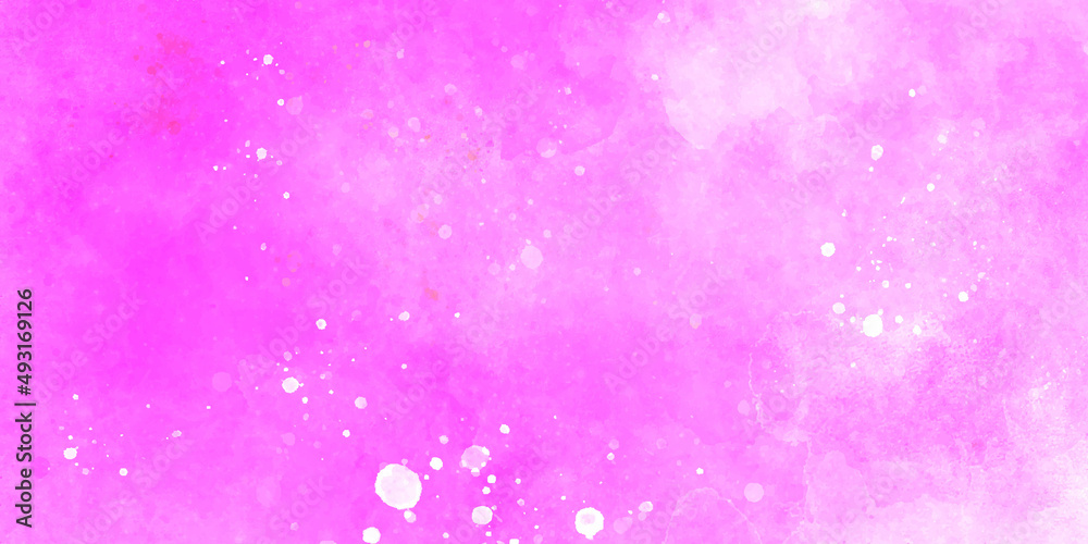 Pink background with Magenta Galaxy space Background. Dream Space ...