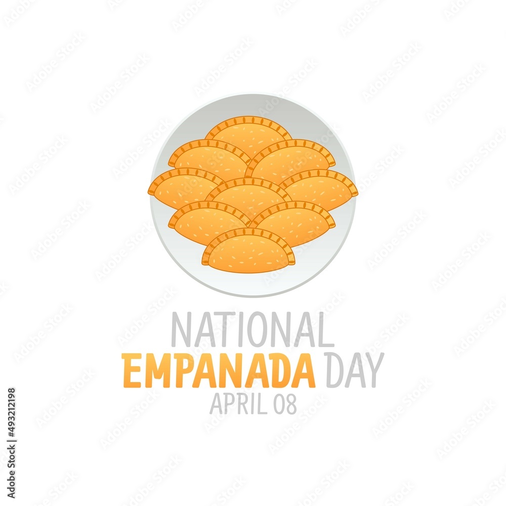 vector graphic of national empanada day good for national empanada day ...