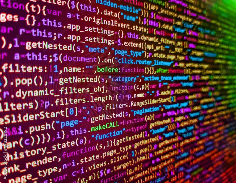 Data Bits Computer Bits Shadow And Dark Vignette Effect Html5 Concept Macro Backdrop In Warm