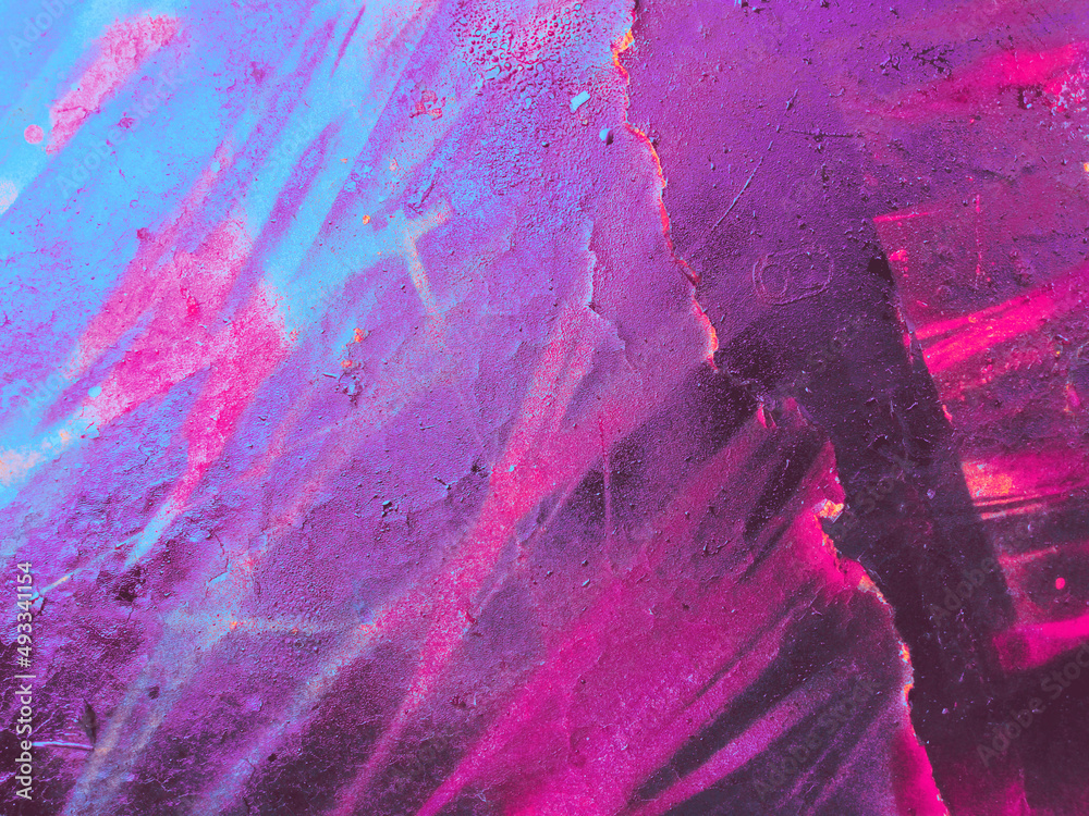 Colorful, vibrant painted messy background Stock Photo | Adobe Stock