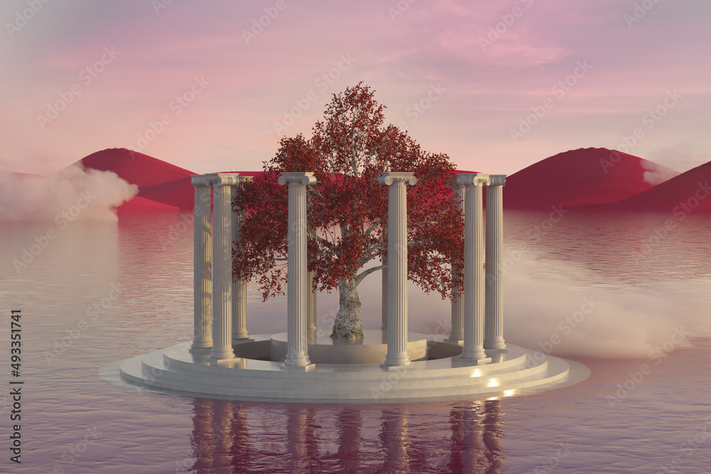 Tree of wisdom Stock Photo | Adobe Stock