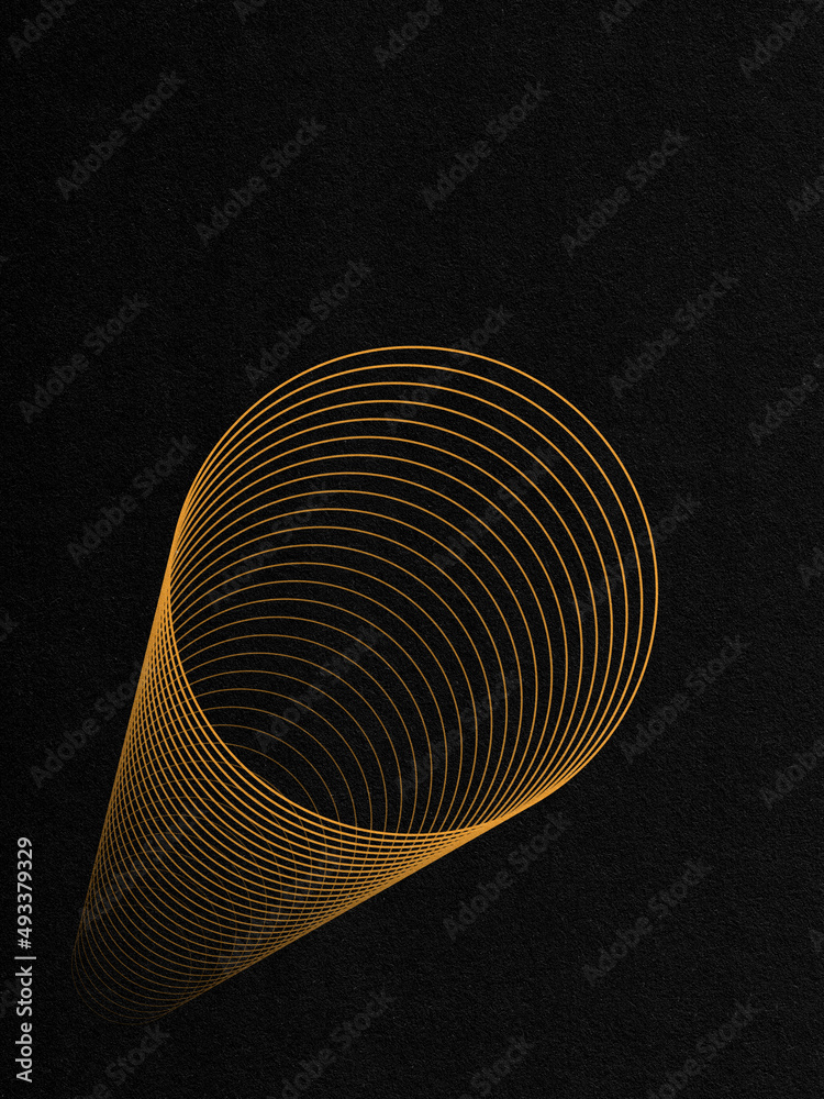 Concentric Circles In Perspective Stock Photo | Adobe Stock