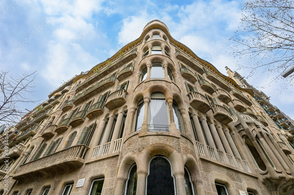 Fotografia do Stock: The Casa Sayrach ор Casa de la nata. An ...