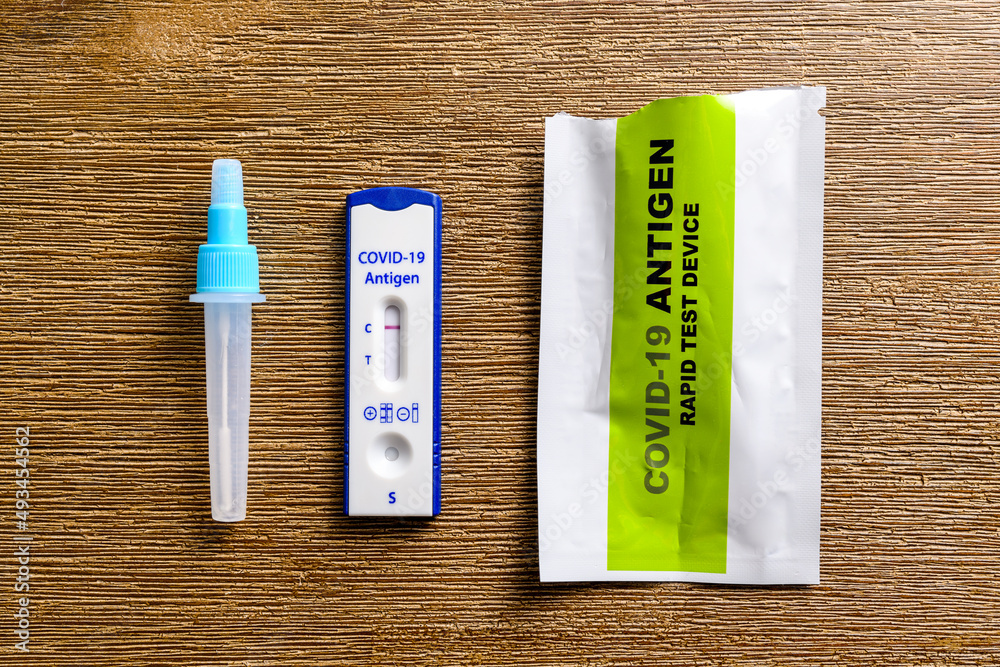 COVID-19 rapid antigen test provided by the Australian government and ...