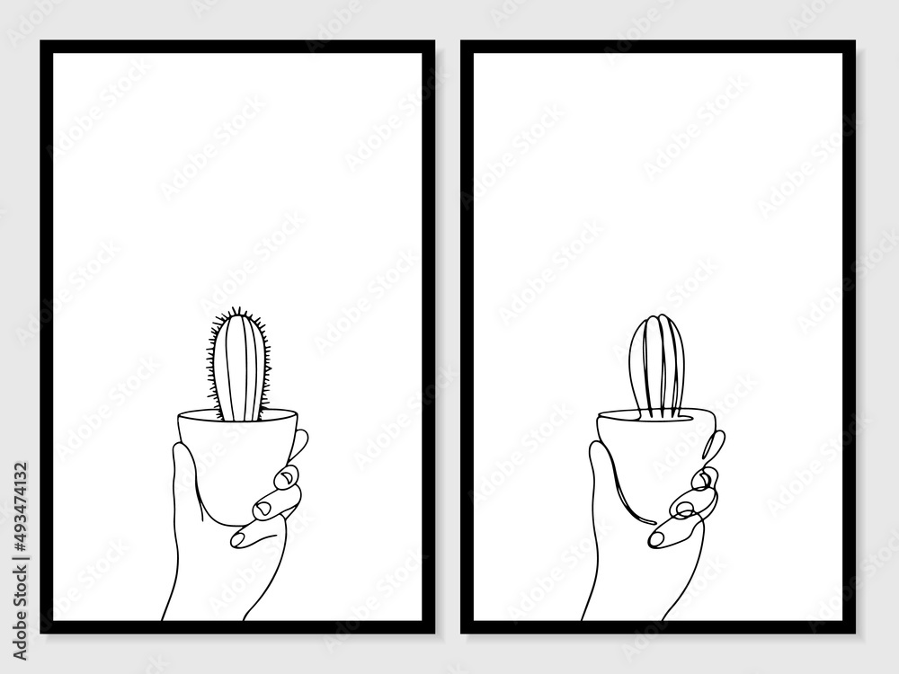 Nature line art Hand drawn. Illustration about Nature line art. Stock ...