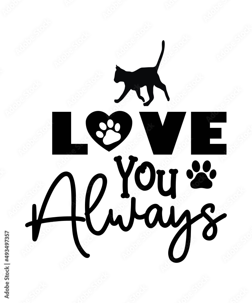 Cat Quote SVG Bundle, Cat Sayings SVG, Cat Mom Svg, Cat Cut Files ...