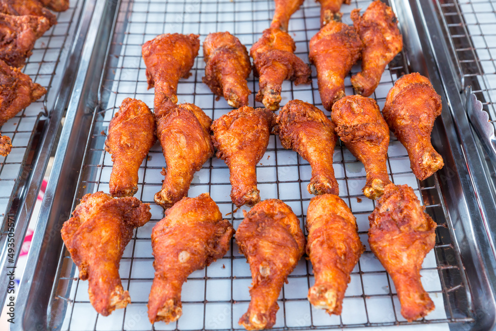 hot, fast food, delivery, fried, chicken, fresh, cooking, wing, crunchy ...