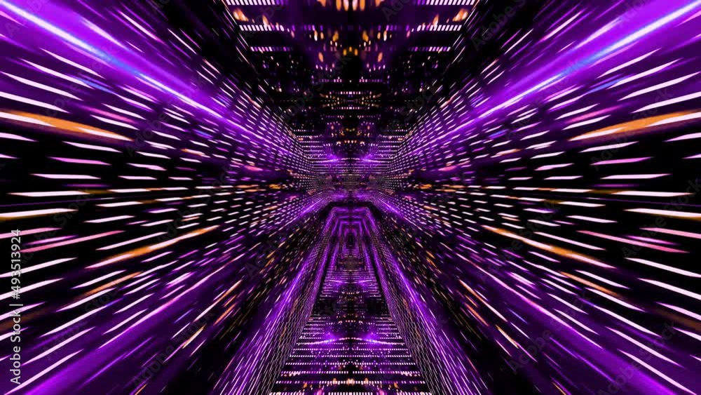 Abstract loop, colors, motion graphics with back and forth effect Stock ...