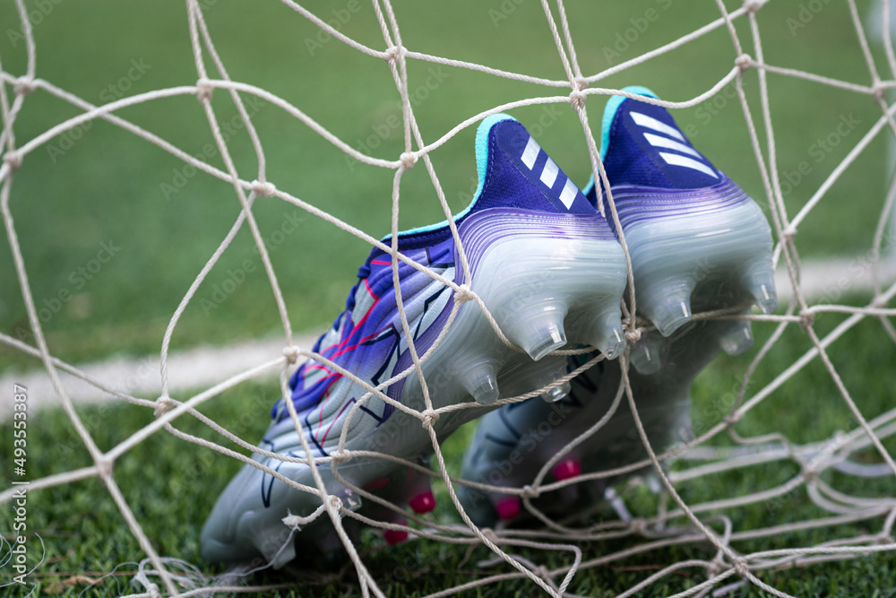 Thailand, March 2022: Adidas football launch new "Copa Sense ...
