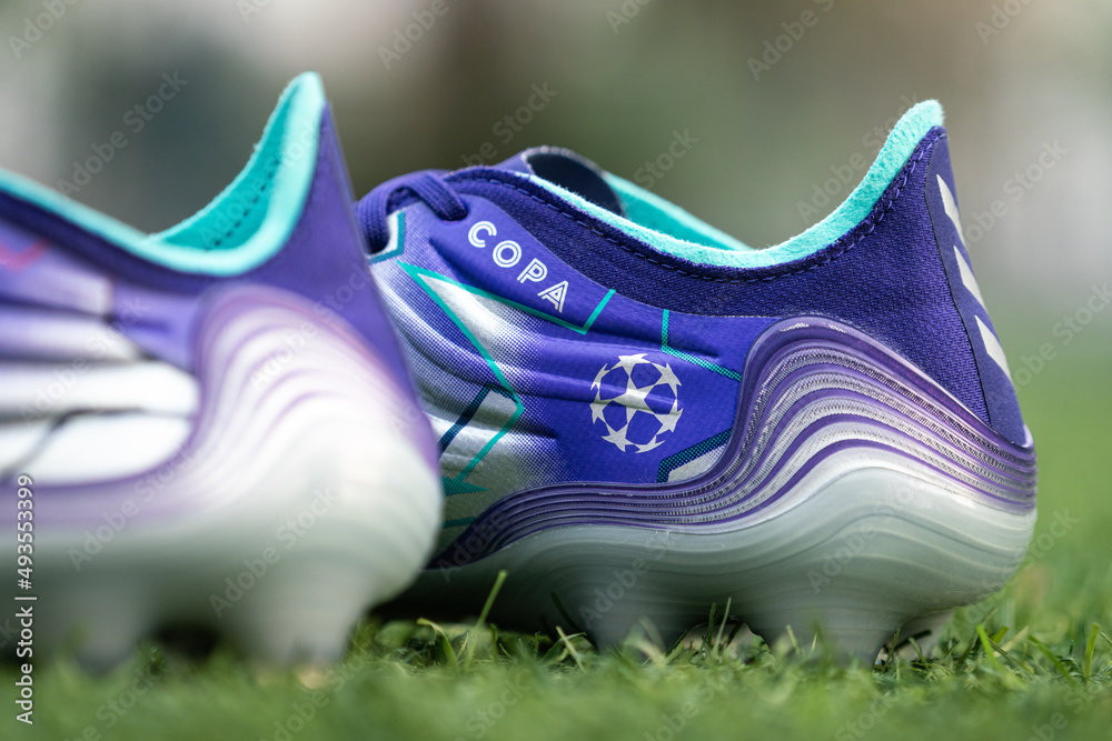 Thailand, March 2022: Adidas football launch new "Copa Sense ...
