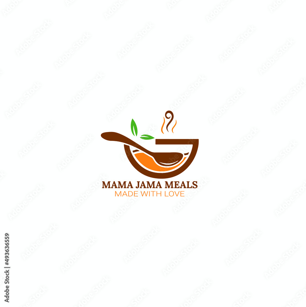 Logo for mama's homemade food logo design contest Stock Vector | Adobe ...
