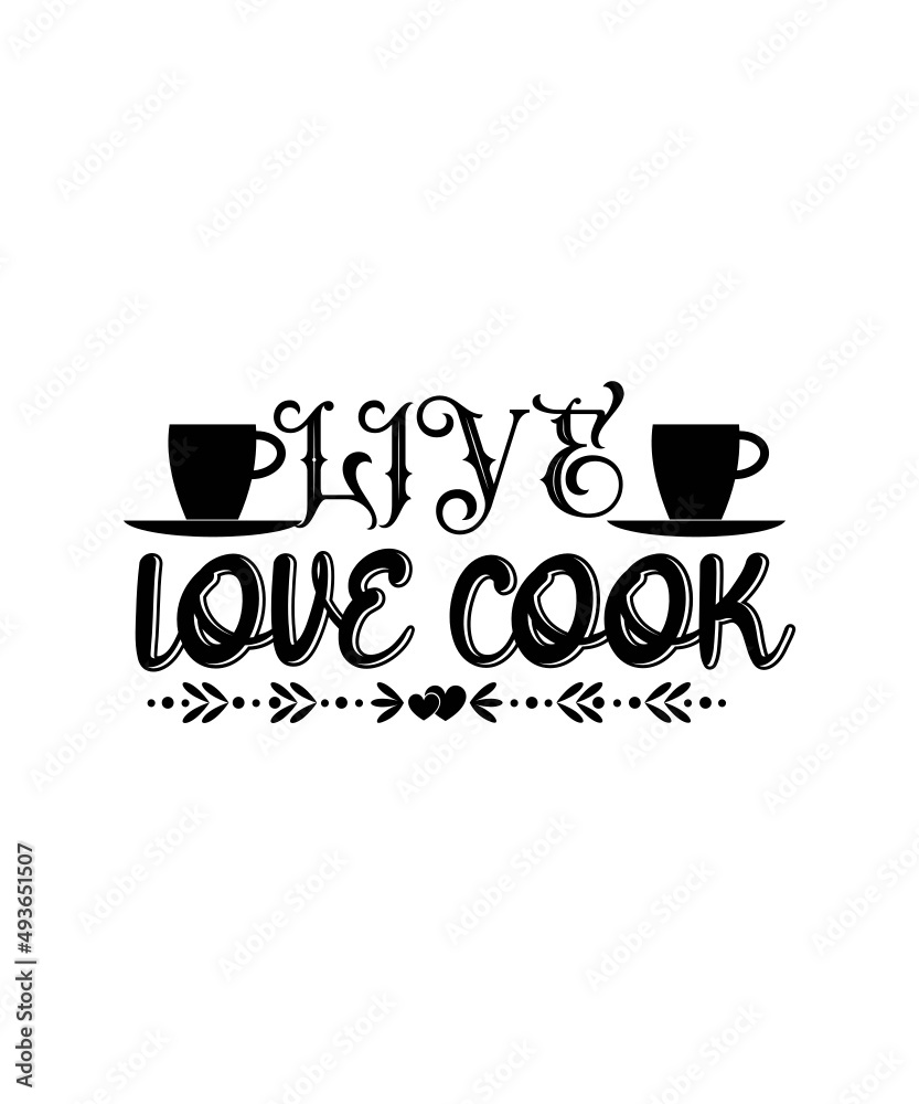 Kitchen Svg Kitchen 25 Svg Bundle Kitchen Silhouette Kitchen Quotes