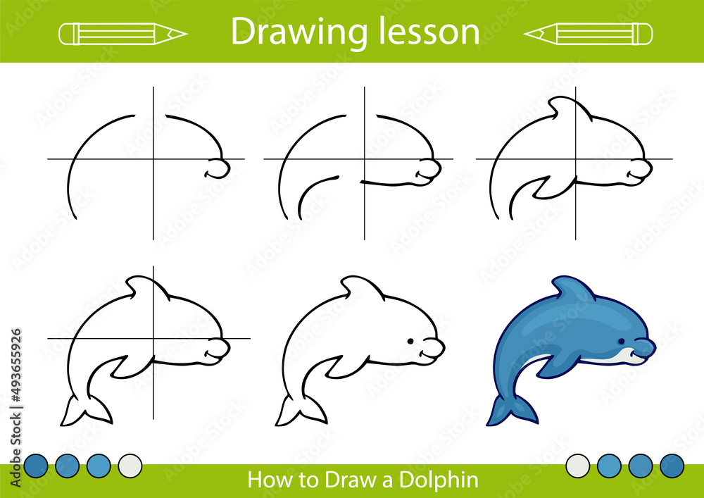 Drawing lesson. Educations drawing worksheet and activity page. How to ...