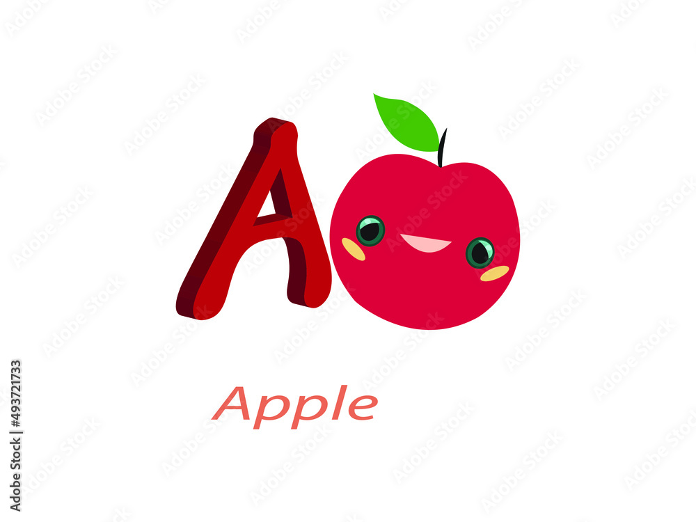 Apple Abc Clip Art at Robert Bullock blog
