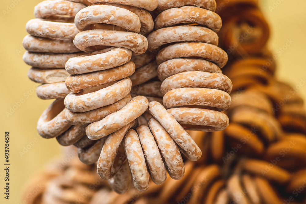 Sushki, traditional Russian, also Ukrainian and Lithuanian, Eastern ...