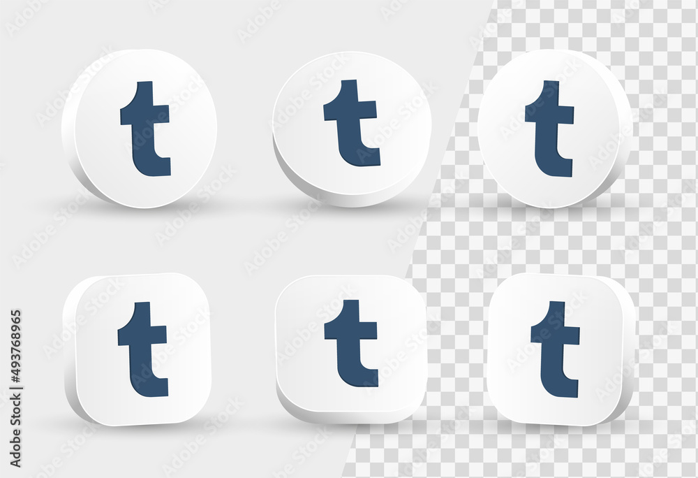 Tumblr Button Icon