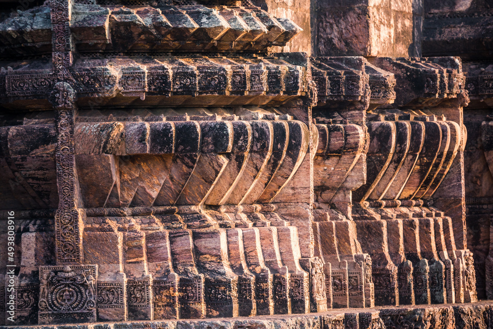 Beautiful lotus shaped carvings with perfect geometry at 800 year old ...