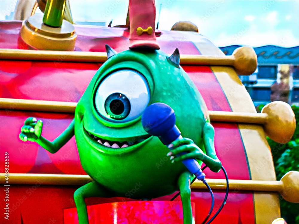 Foto de ANAHEIM,CA/USA - Nov 26,2010 : Monsters, Inc. character ...