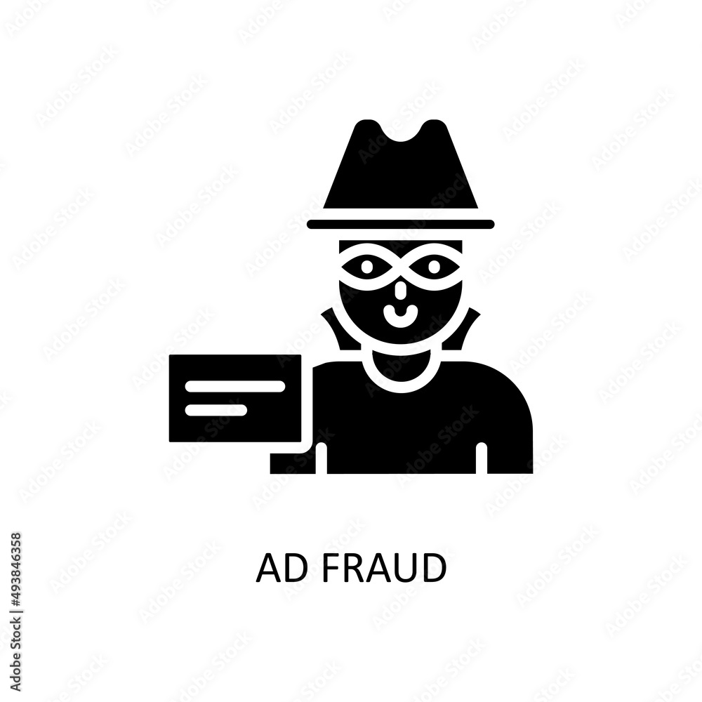 Ad Fraud Vector Solid icons for your digital or print projects. Stock ...