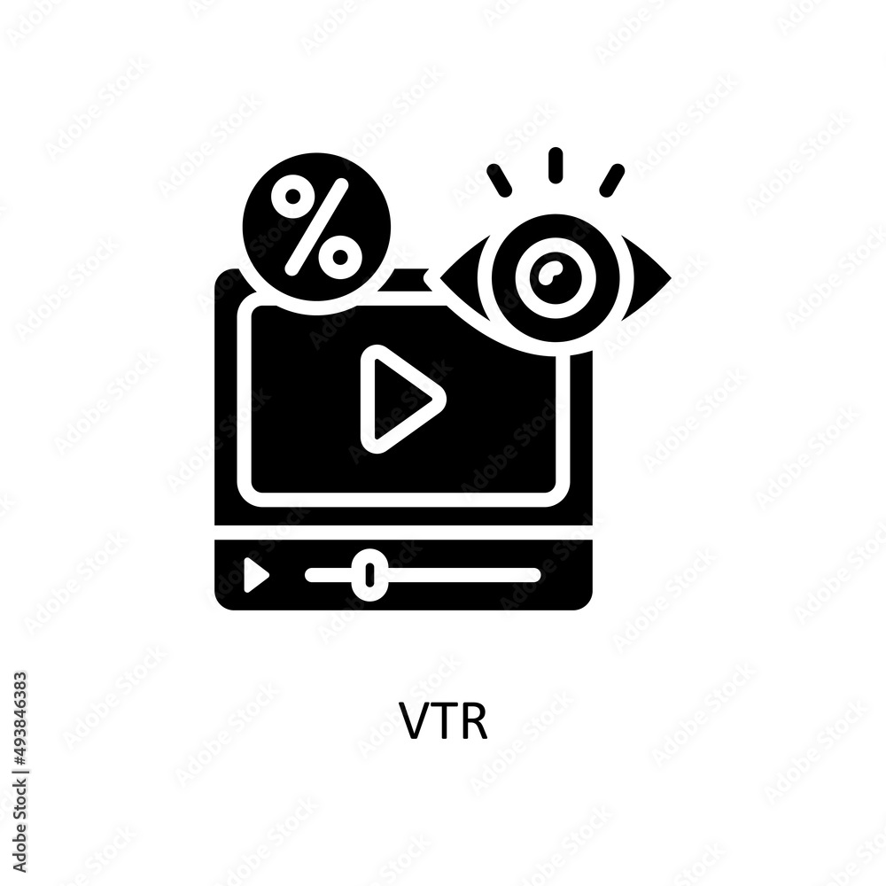 Vtr Vector Solid icons for your digital or print projects. Stock Vector ...