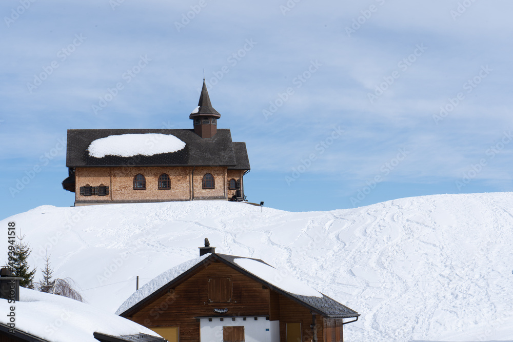 The village of Stoos is set in a delightful alpine landscape at the ...