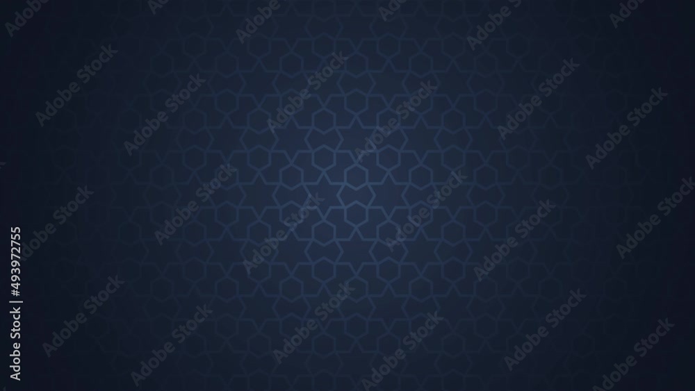 Islamic dark blue animated Background, Moroccan, Arabic, Indian ...
