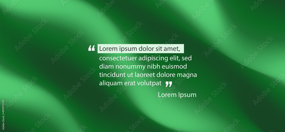 Quoted text. Abstract wavy background for banner, flyer and poster ...