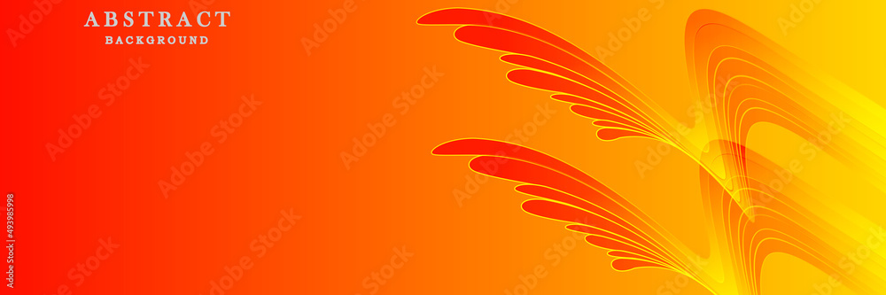 Abstract orange background Stock Vector | Adobe Stock