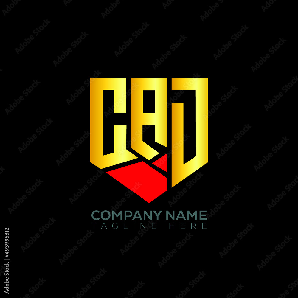CAD letter logo design on black background.CAD creative initials letter ...