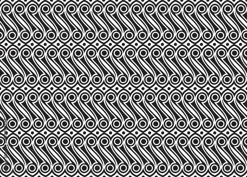 Simple background with Batik pattern. Batik Indonesia vector Stock ...