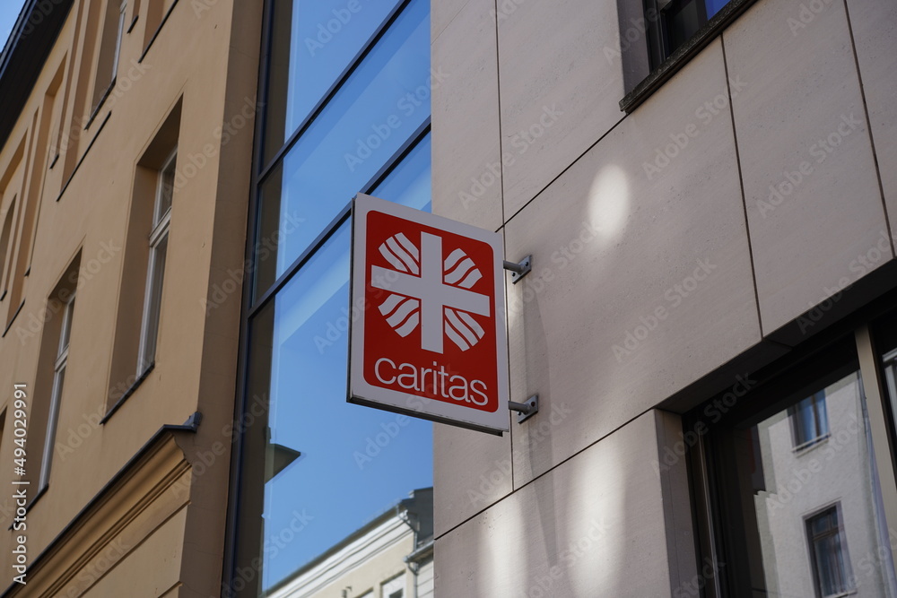 Caritas, Deutscher Caritasverband, Berlin, 21.03.2022 Stock Photo ...