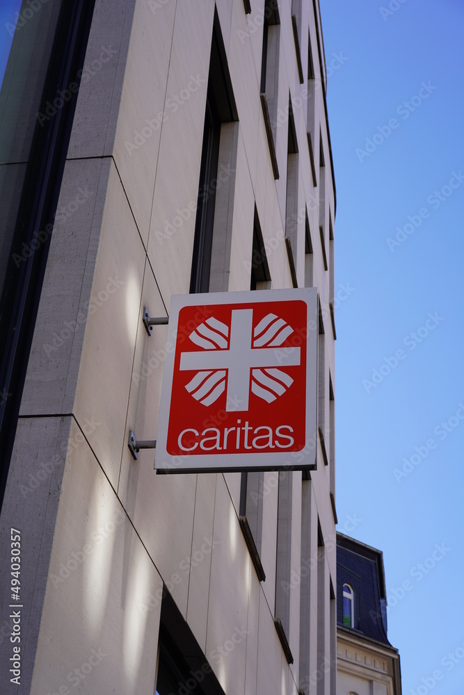 Caritas, Deutscher Caritasverband, Berlin, 21.03.2022 foto de Stock ...