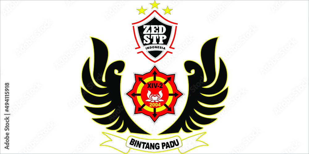 Zed Stp Indonesia logo Stock Vector | Adobe Stock