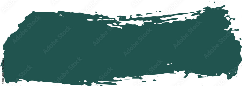 Abstract Green Paint Brush Stock Vector | Adobe Stock