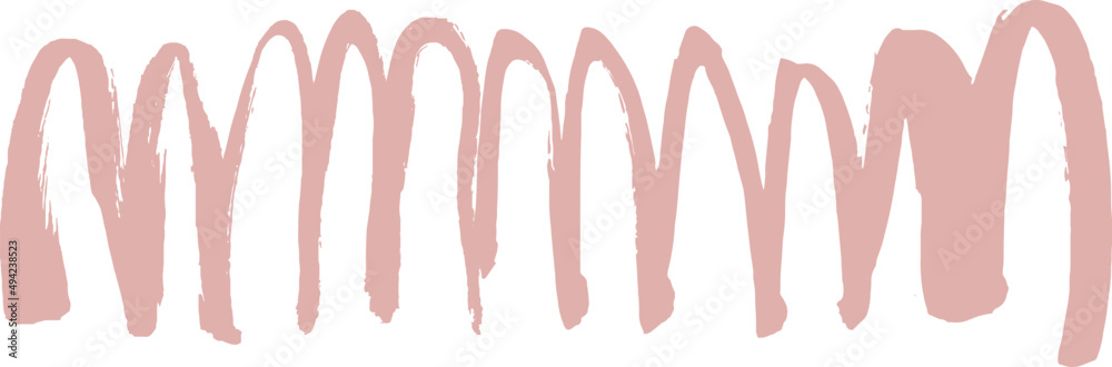 Abstract Pink Paint Brush Stock Vector | Adobe Stock