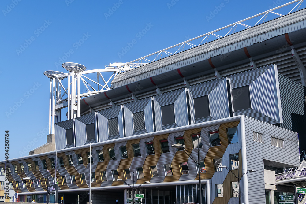 Amsterdam Arena (Johan Cruyff ArenA) stadium - largest stadium in ...
