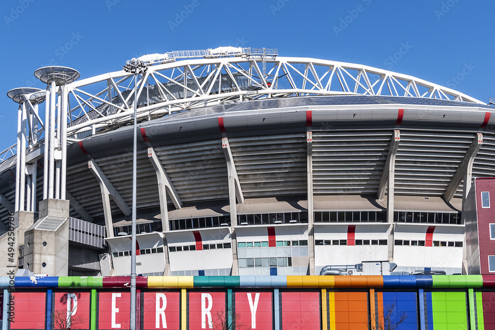 Amsterdam Arena (Johan Cruyff ArenA) stadium - largest stadium in ...