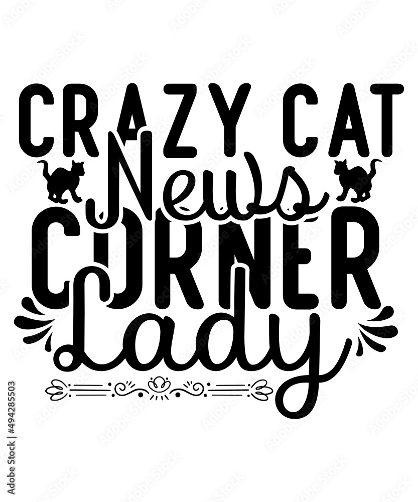 Vetor de Cat svg bundle, cat clipart, cat silhouette svg, meow svg ...